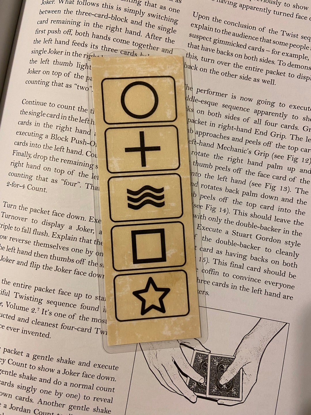 Zener ESP Symbols Bookmark - Etsy