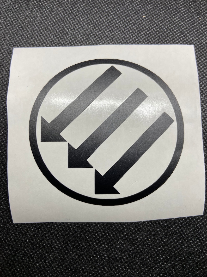 ANTIFA Anti Fascist Vinyl Decal Sticker Iron Front - Etsy