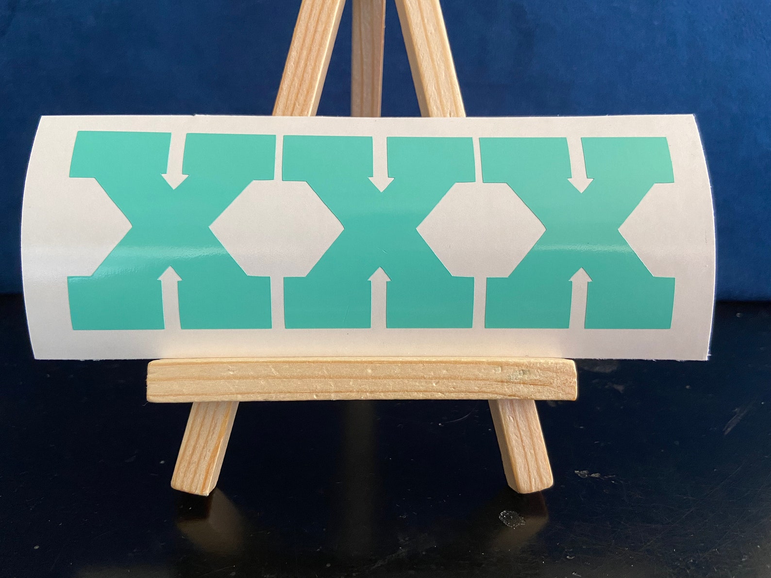 Straight Edge Drug Free Vinyl Decal XXX - Etsy