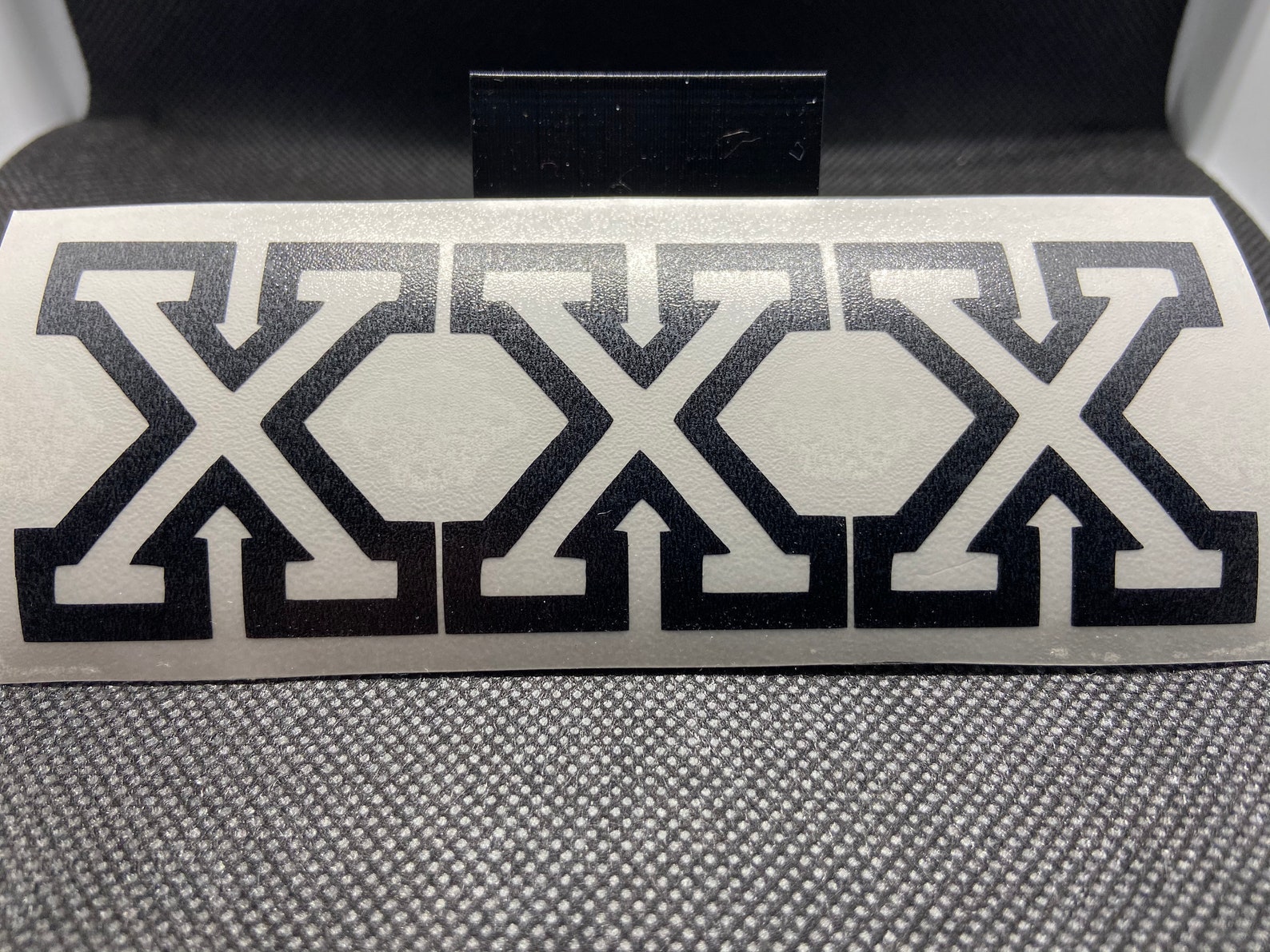 XXX Straight Edge Vinyl Decal Sticker Hardcore | Etsy