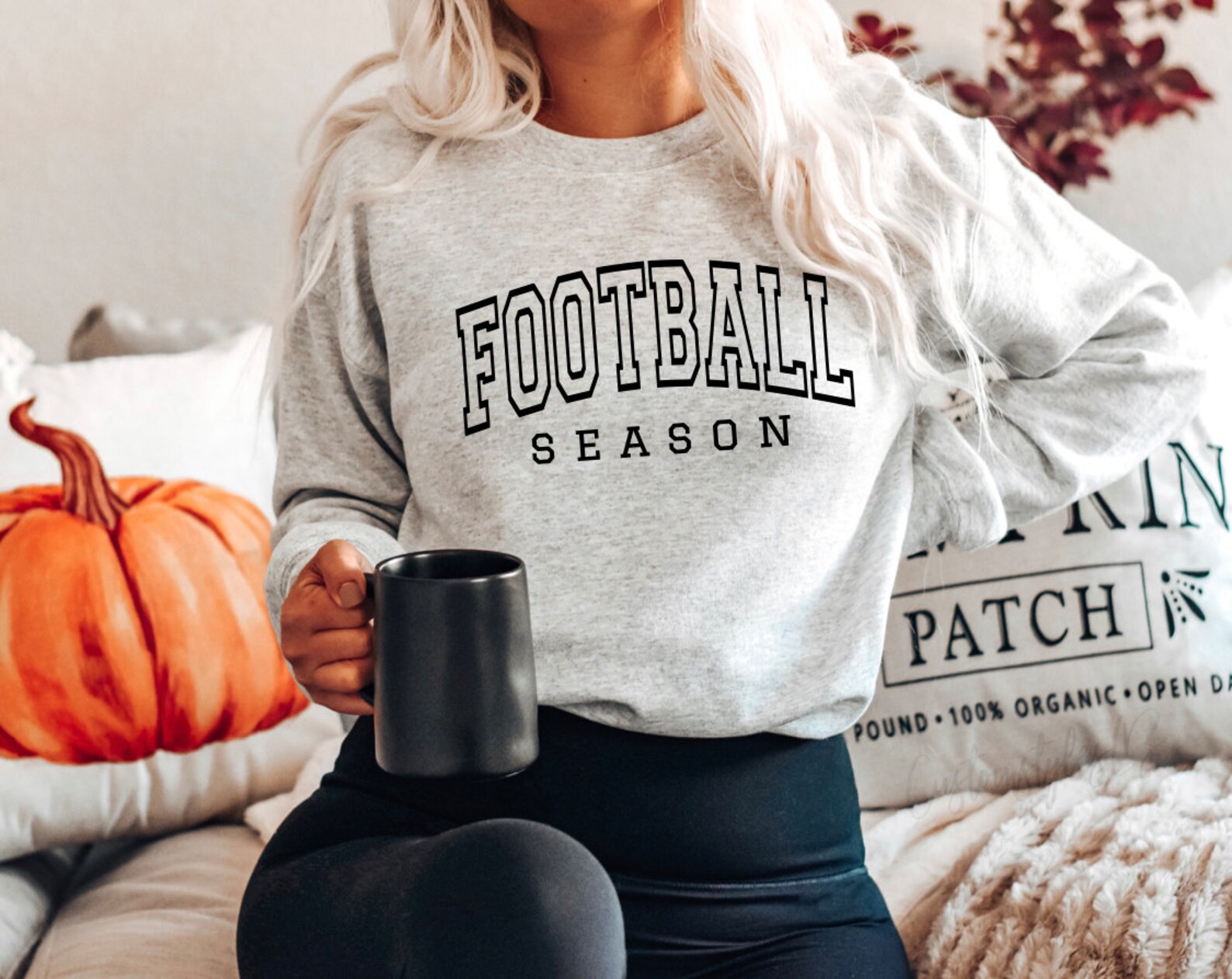 Football Season UNISEX Sweatshirt, Fall Sweatshirt, Football Season ...