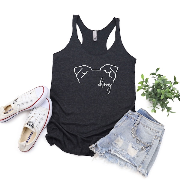 Dog Tank Top - Etsy
