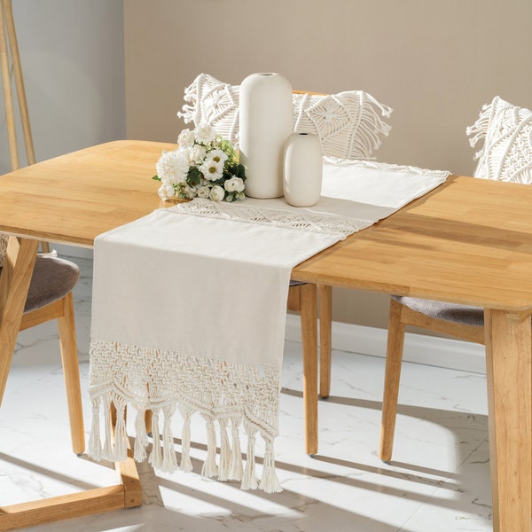 Macrame Runner - Etsy UK