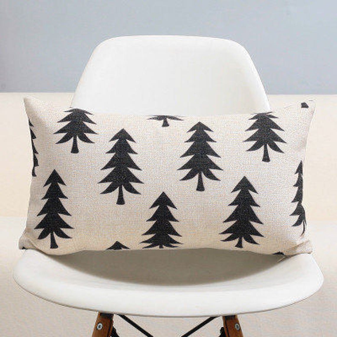 Decorative Pillow Cover/pine Tree Christmas Tree Cushion - Etsy New Zealand