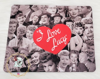 I Love Lucy Mouse Pad - Etsy