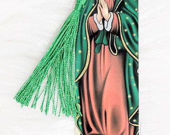 Catholic Virgin Mary Acrylic Bookmark - Etsy