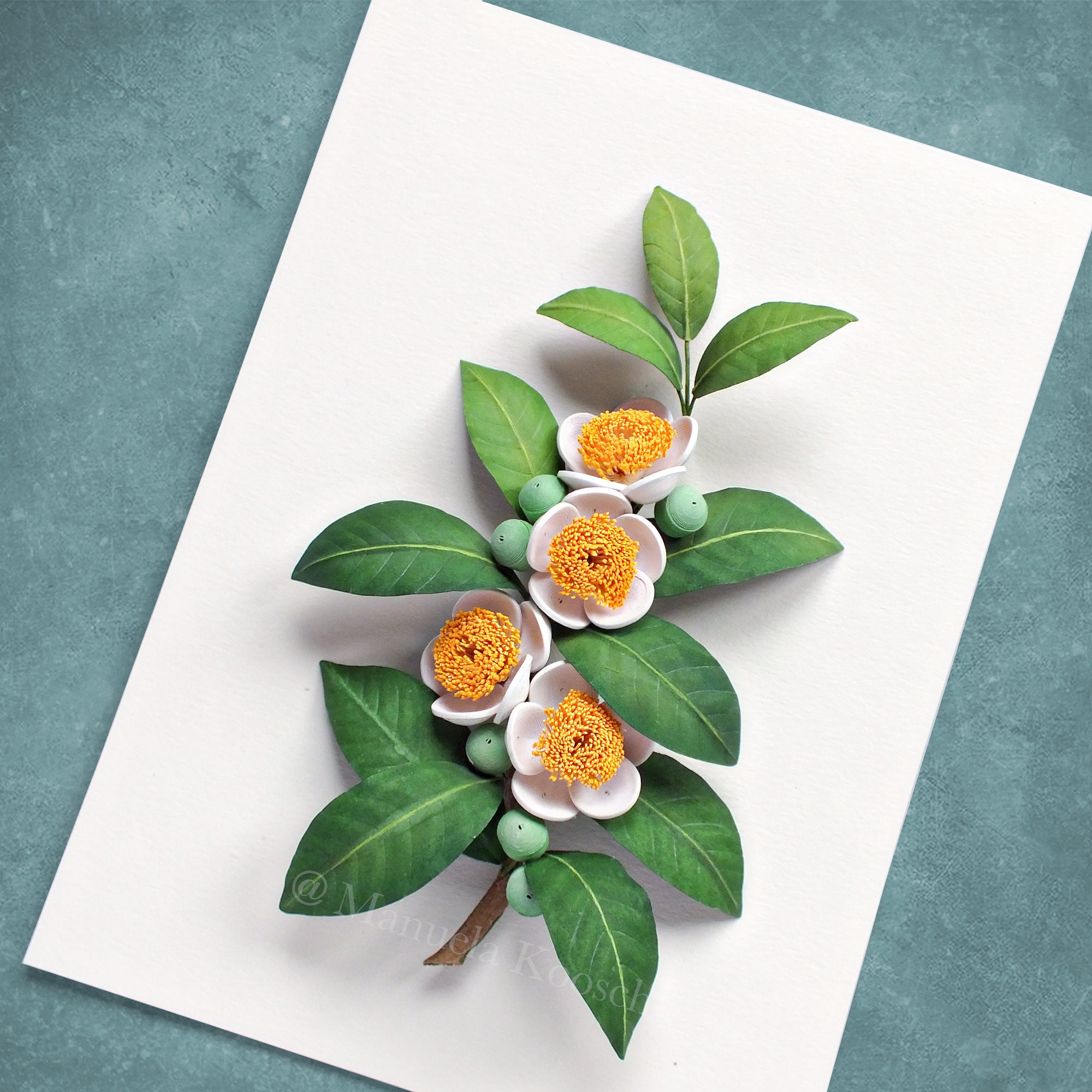 Coffee and Tea: Set of 2 Framed Wall Decor 3D Paper Quilling - Etsy