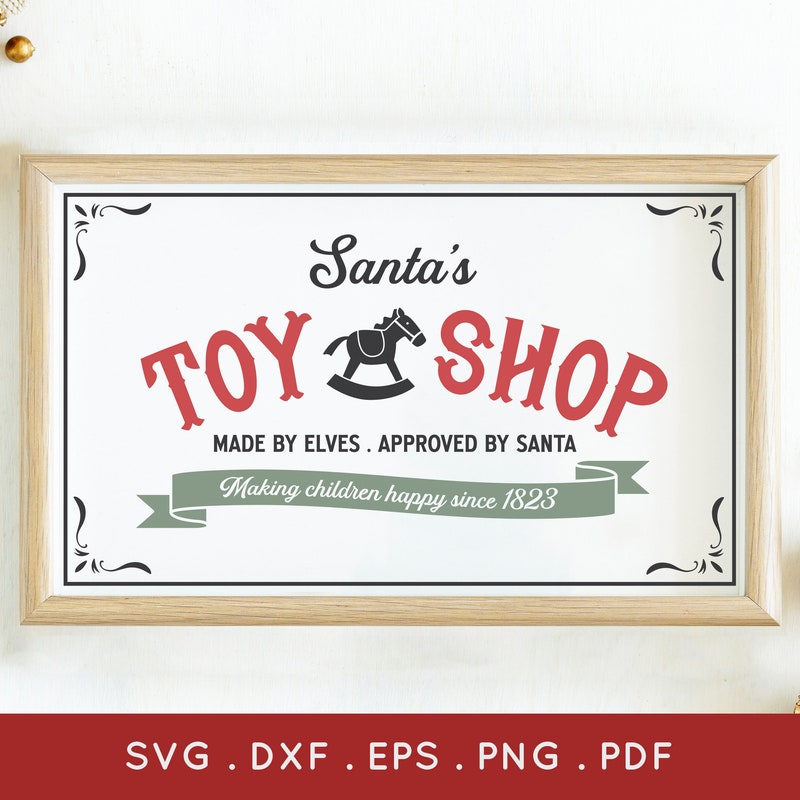 Santas Toy Shop - Etsy