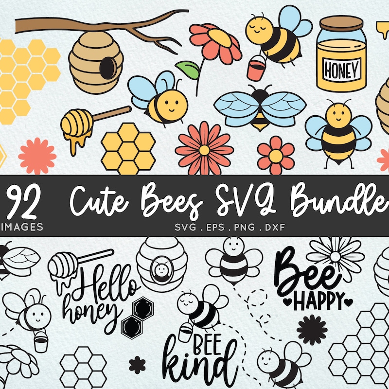 Bumble Bee Svg - Etsy