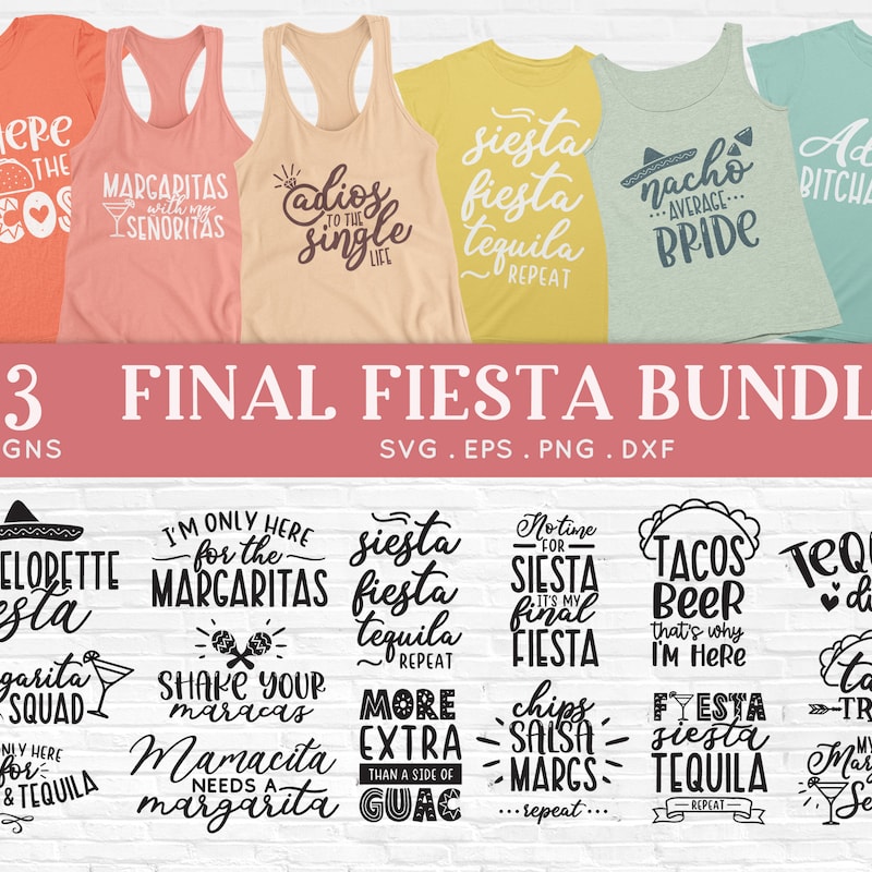 Fiesta Svg - Etsy
