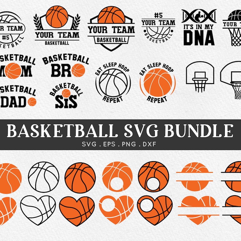 Basketball Svg - Etsy