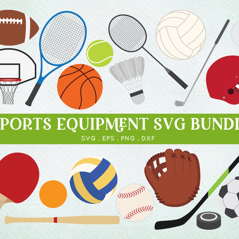 Sports Balls Svg - Etsy
