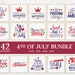 BUY 4 GET 50% OFF 4th of July Svg Bundle Eps Dxf Png Fourth - Etsy