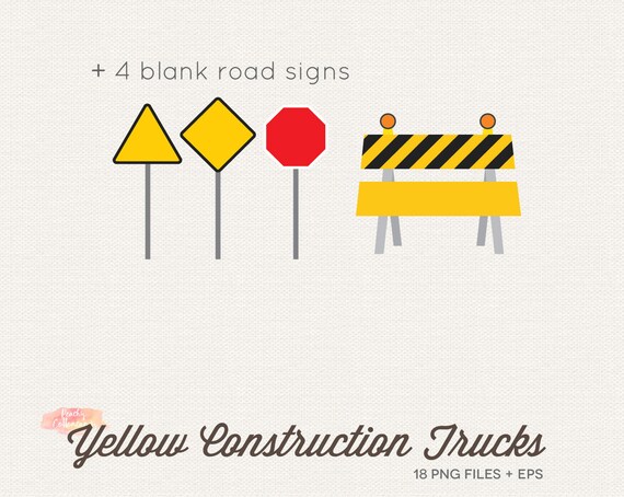 Blank Construction Sign Clipart