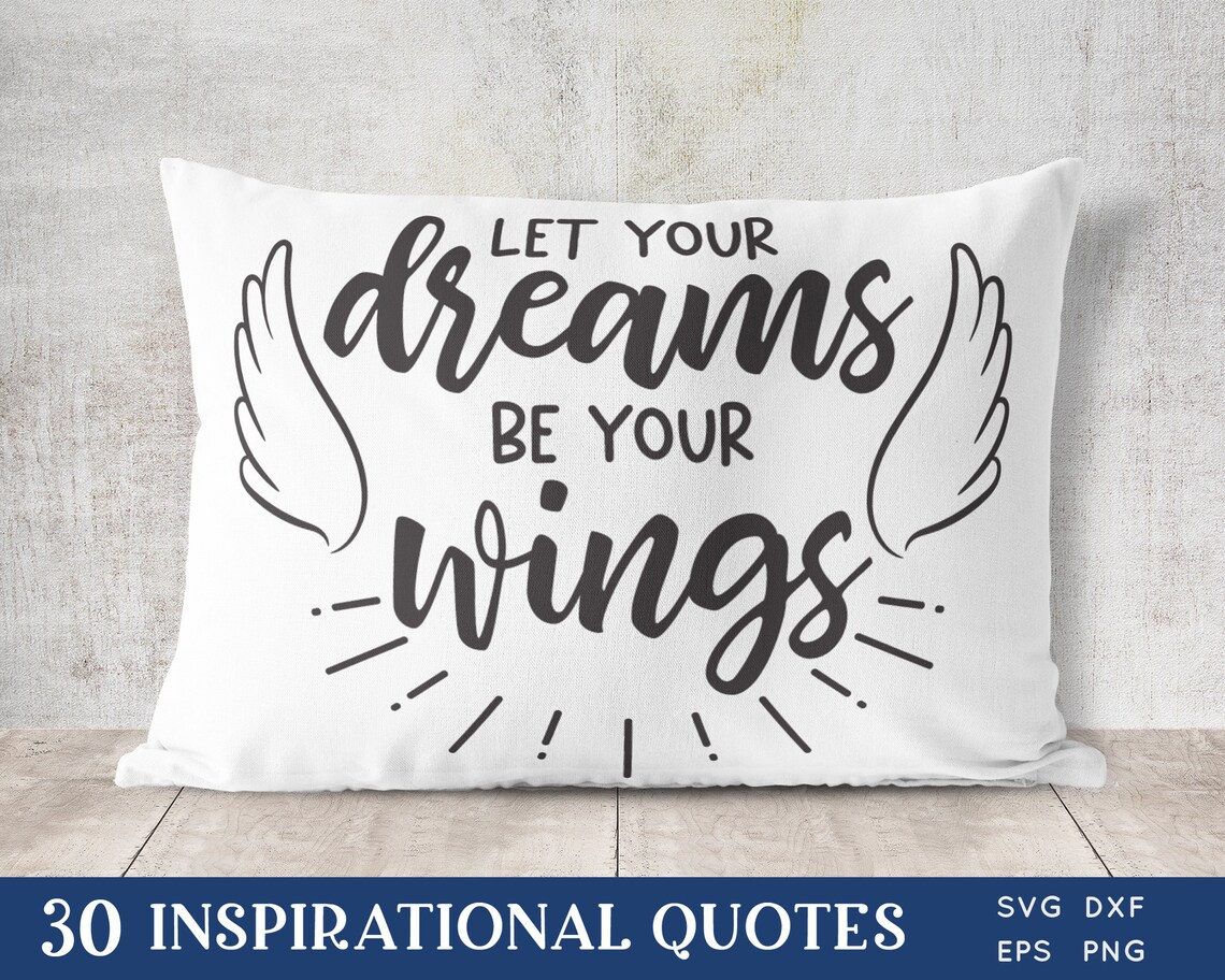 BUY 4 GET 50% OFF Inspirational Quotes Svg Bundle Dxf Eps Png - Etsy