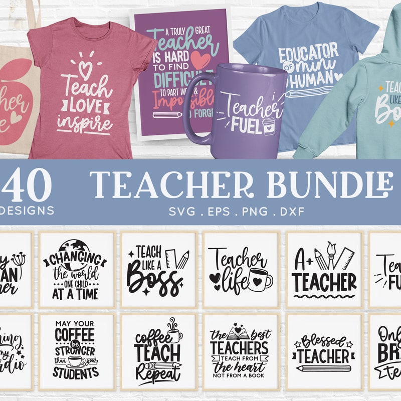 Teacher Appreciation Svg - Etsy