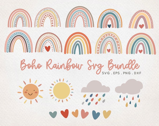 BOHO Rainbow Speech Room Décor | Modern Theme | Digital Download - Etsy