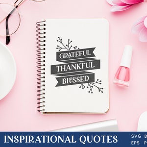 BUY 4 GET 50% OFF Inspirational Quotes Svg Bundle Dxf Eps Png Pdf ...