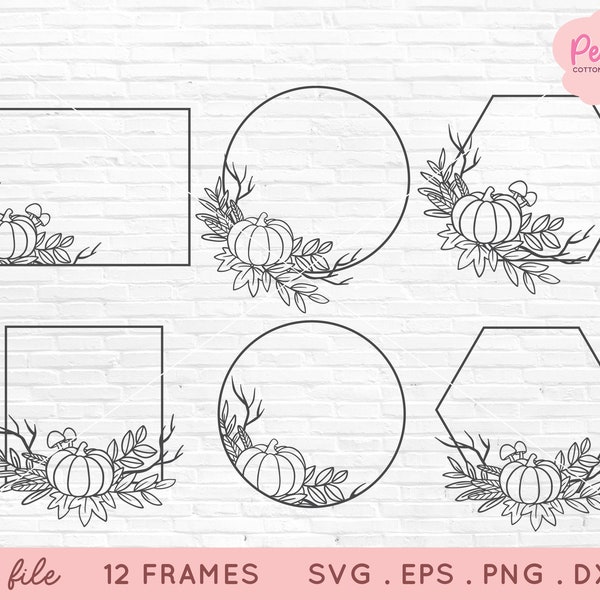 Farmhouse Frames Svg - Etsy