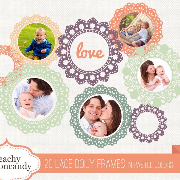 Doily Frames - Etsy