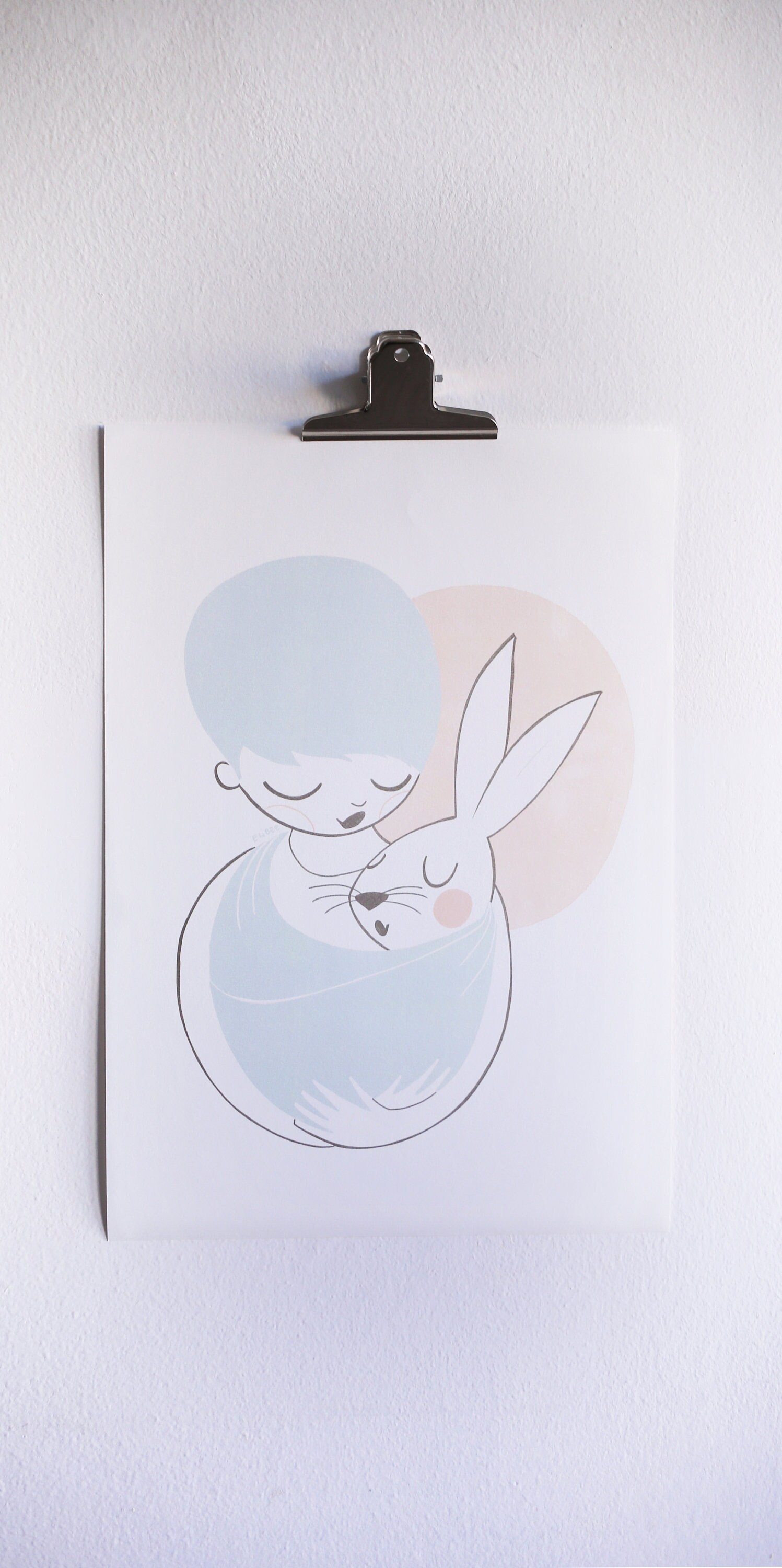 Pink and Blue Love - Etsy