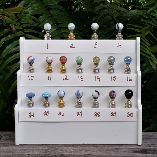 Clear Glass Seashell Lamp Finial - Etsy