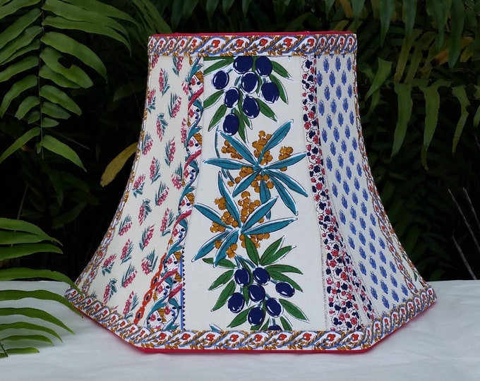 French Country Lamp Shade, Ivory Bell Lampshade - Etsy