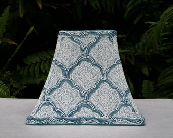 Block Print Lamp Shade | Etsy