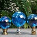 Large Turquoise Lamp Finial, Iridescent - Etsy