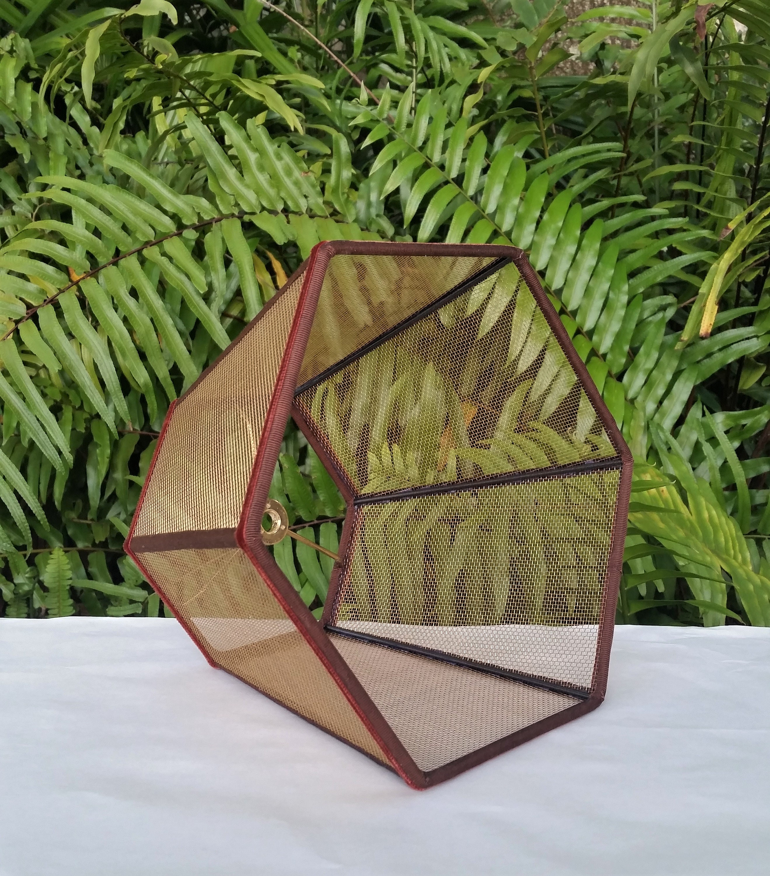 Wire Mesh Lamp Shade Bronze Screen - Etsy Canada