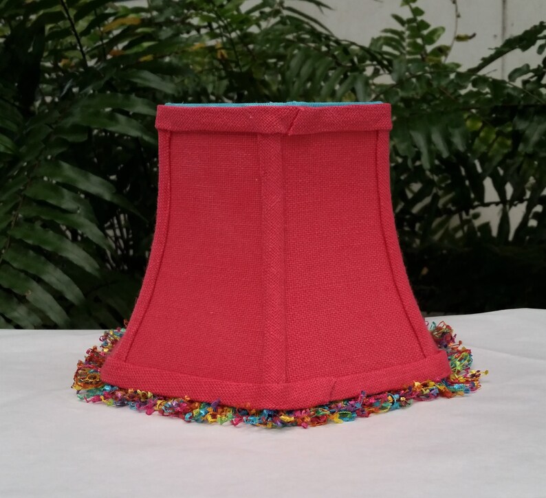 Hot Pink Lampshade Clip on Lamp Shade - Etsy