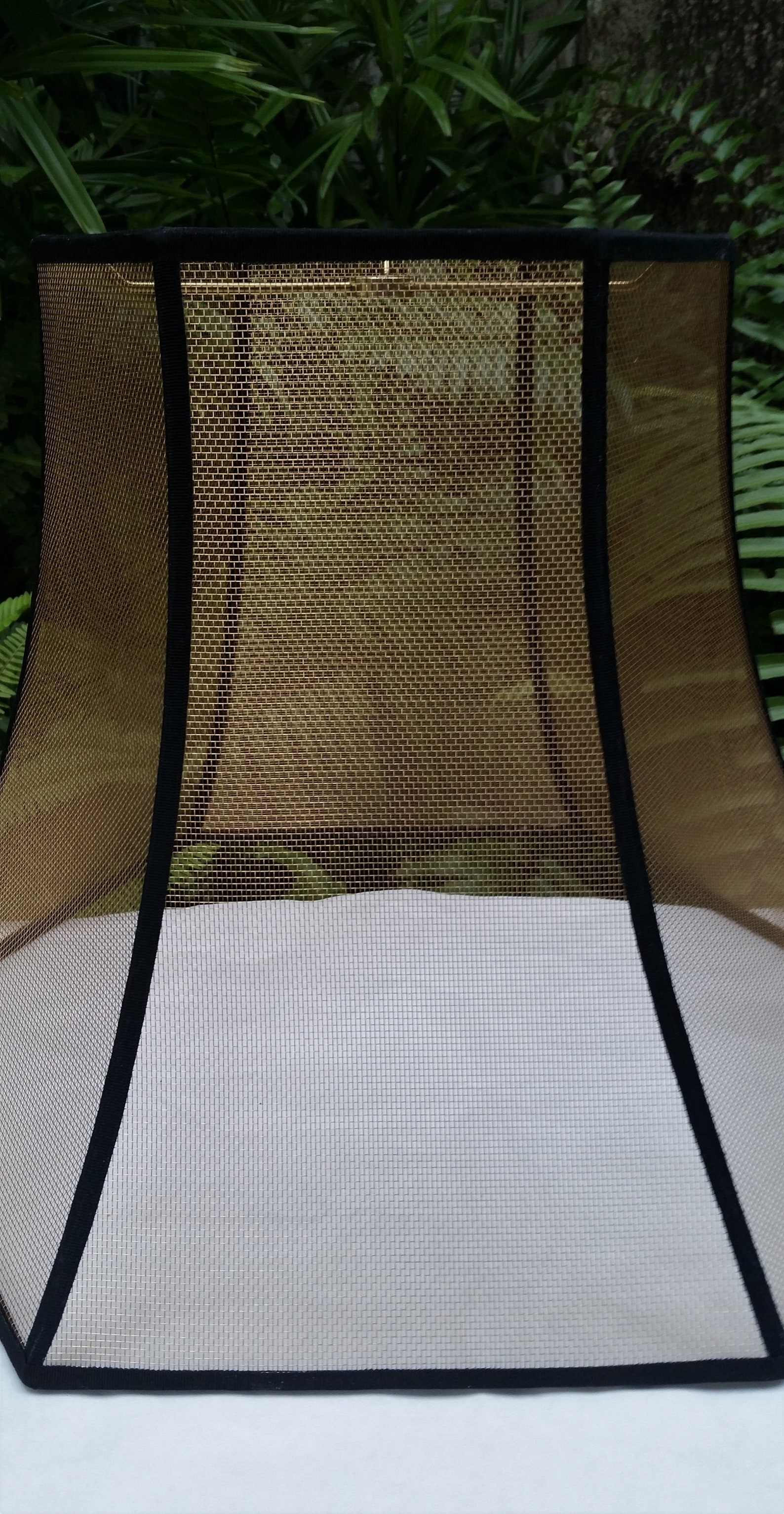 Wire Mesh Lamp Shade Bronze Screen | Etsy