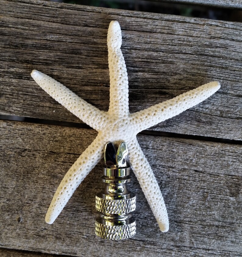 Lamp Finial Starfish off White - Etsy