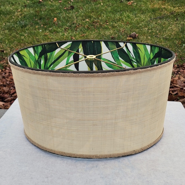 Green Lamp Bamboo Shade - Etsy