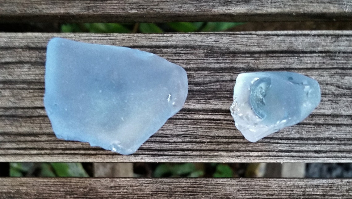 Blue Glass Rock Lamp Finial | Etsy