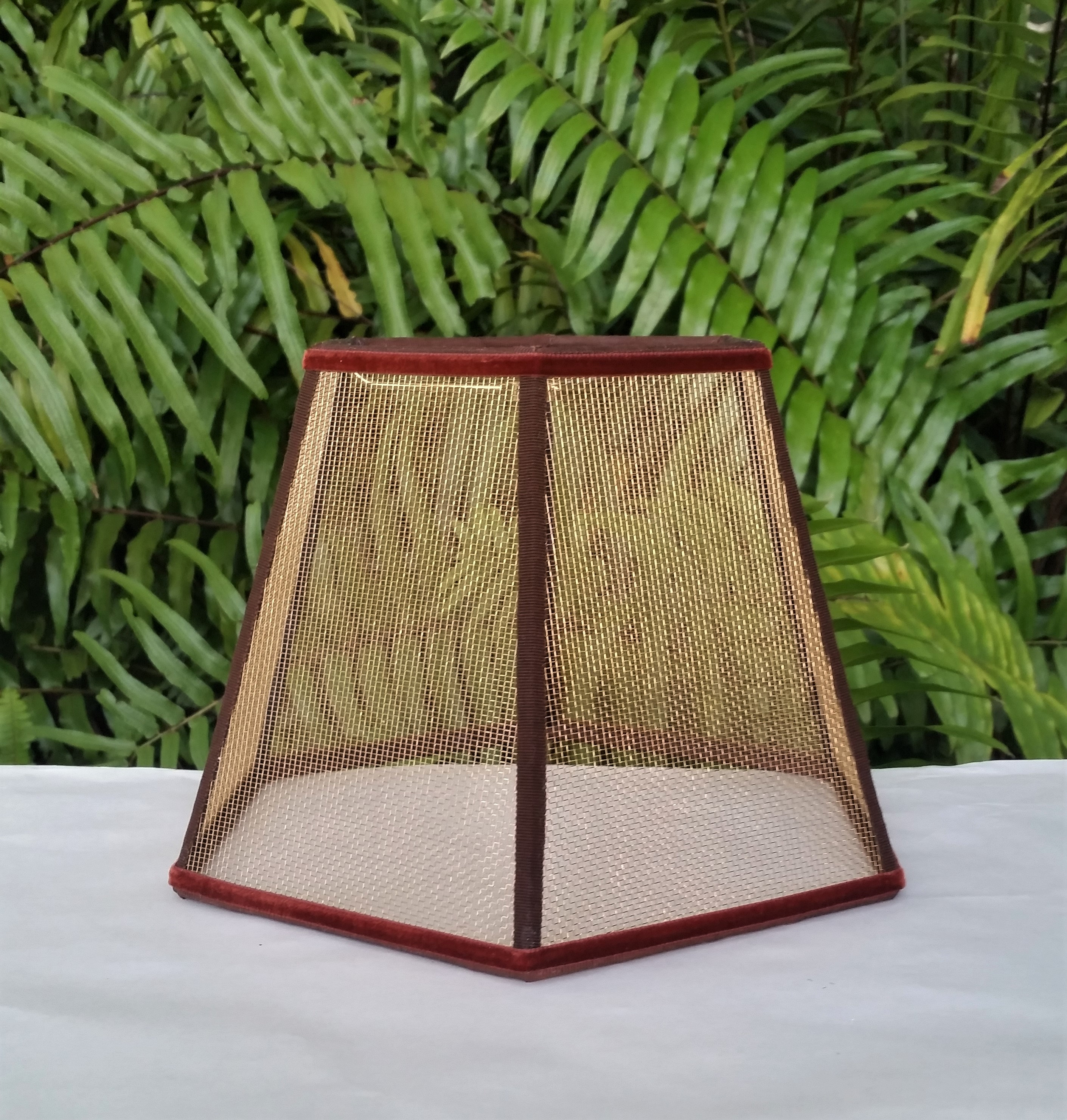 Wire Mesh Lamp Shade Bronze Screen - Etsy Canada