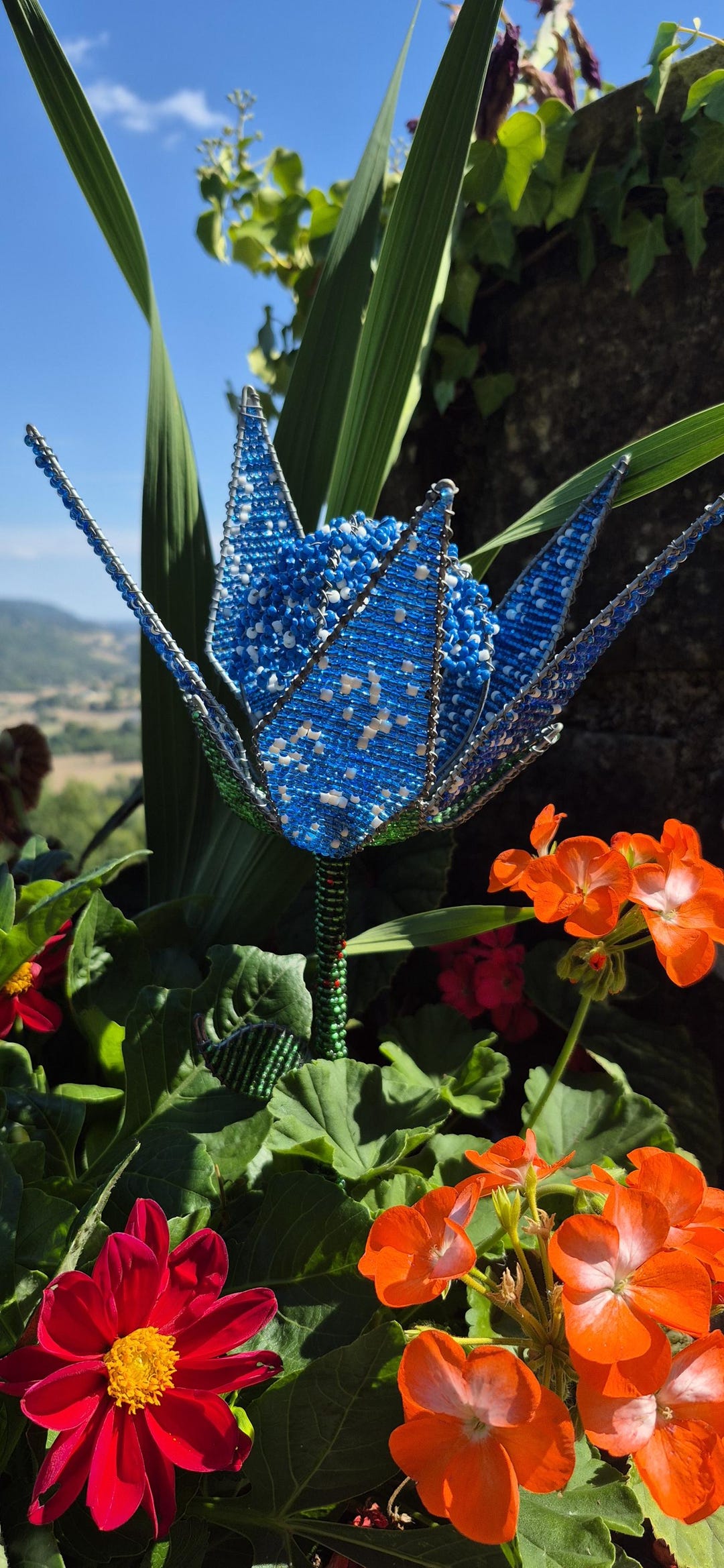 Large Blue Protea Flower - Etsy