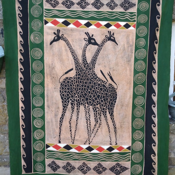 Batik Wall Hanging - Etsy UK