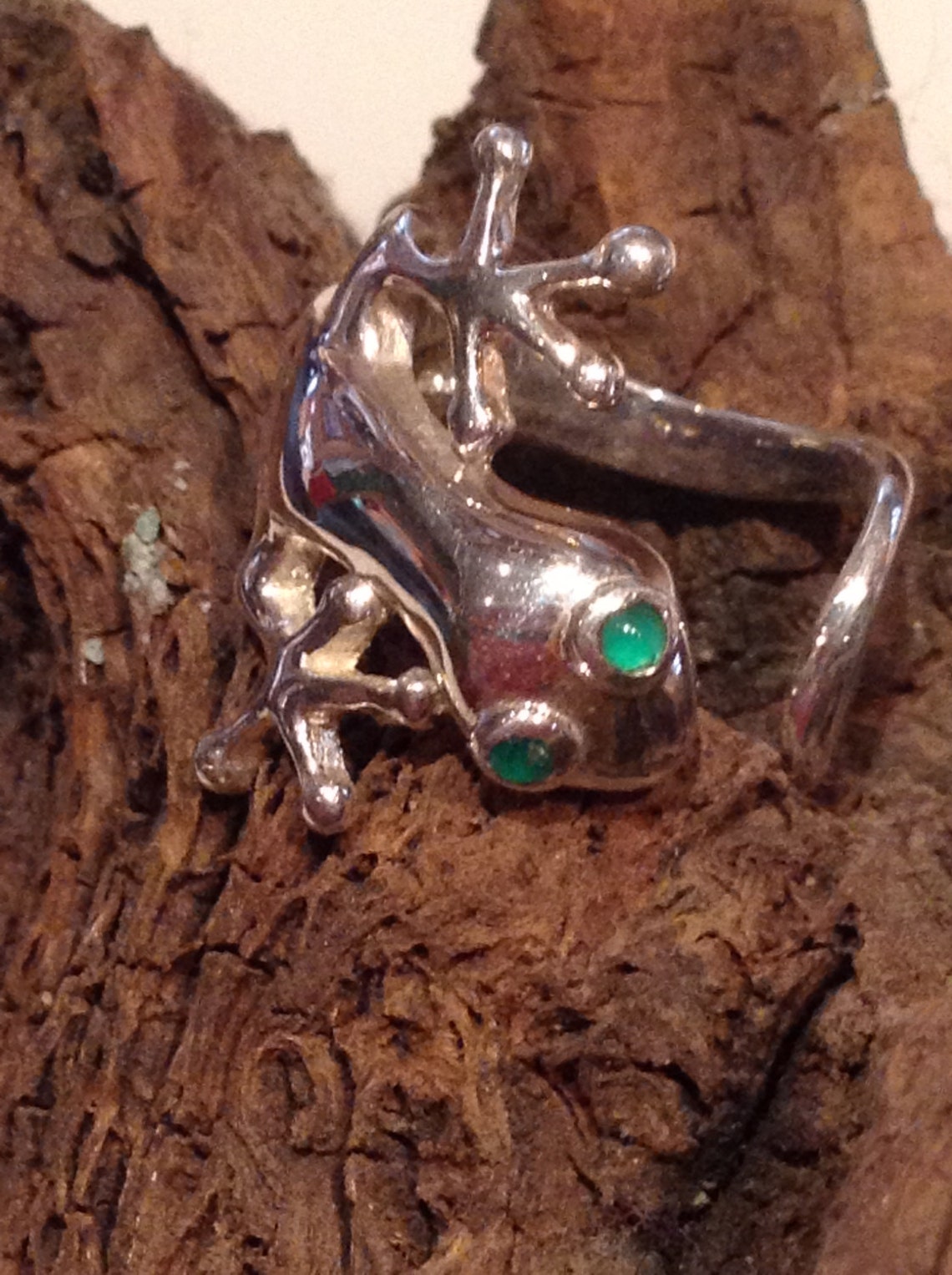 Silver Lizard Ring Gecko Ring Reptile Ring Men's Solid | Etsy