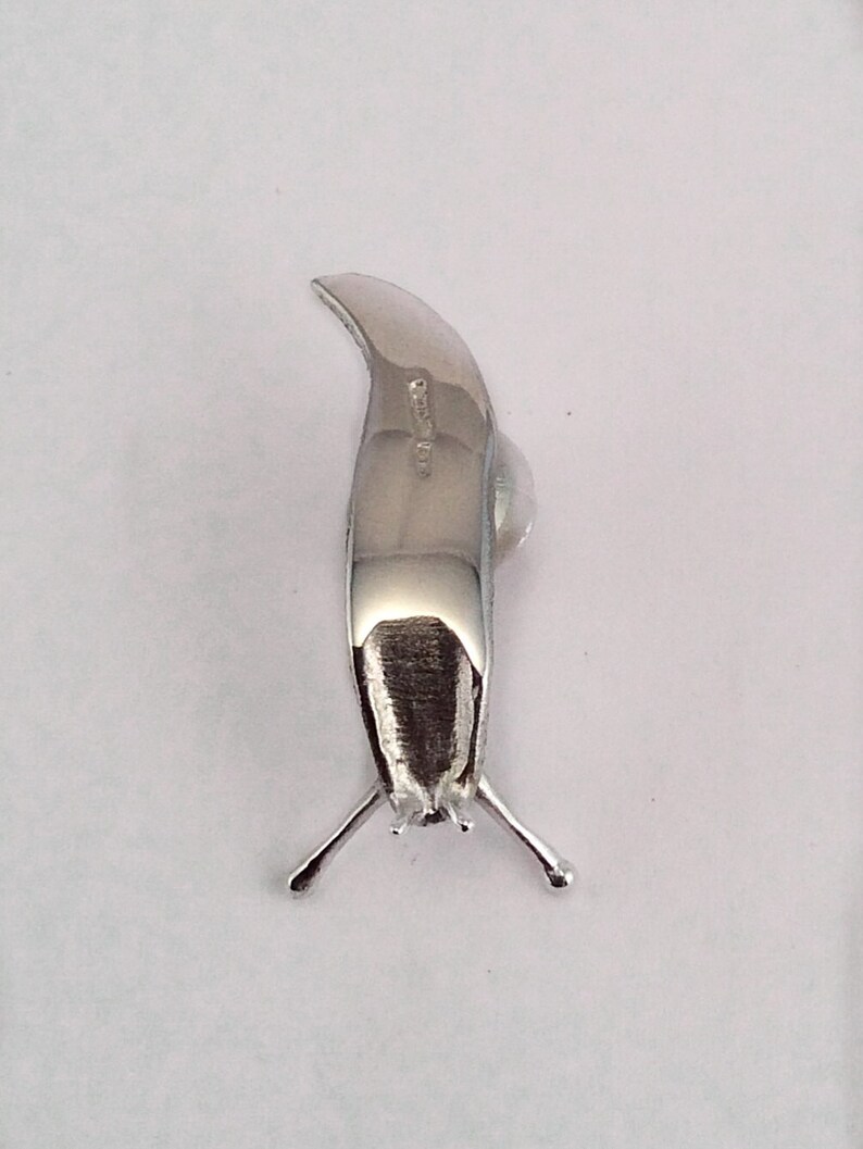 Silver Snail Sterling Silver Collectors item Snail | Etsy