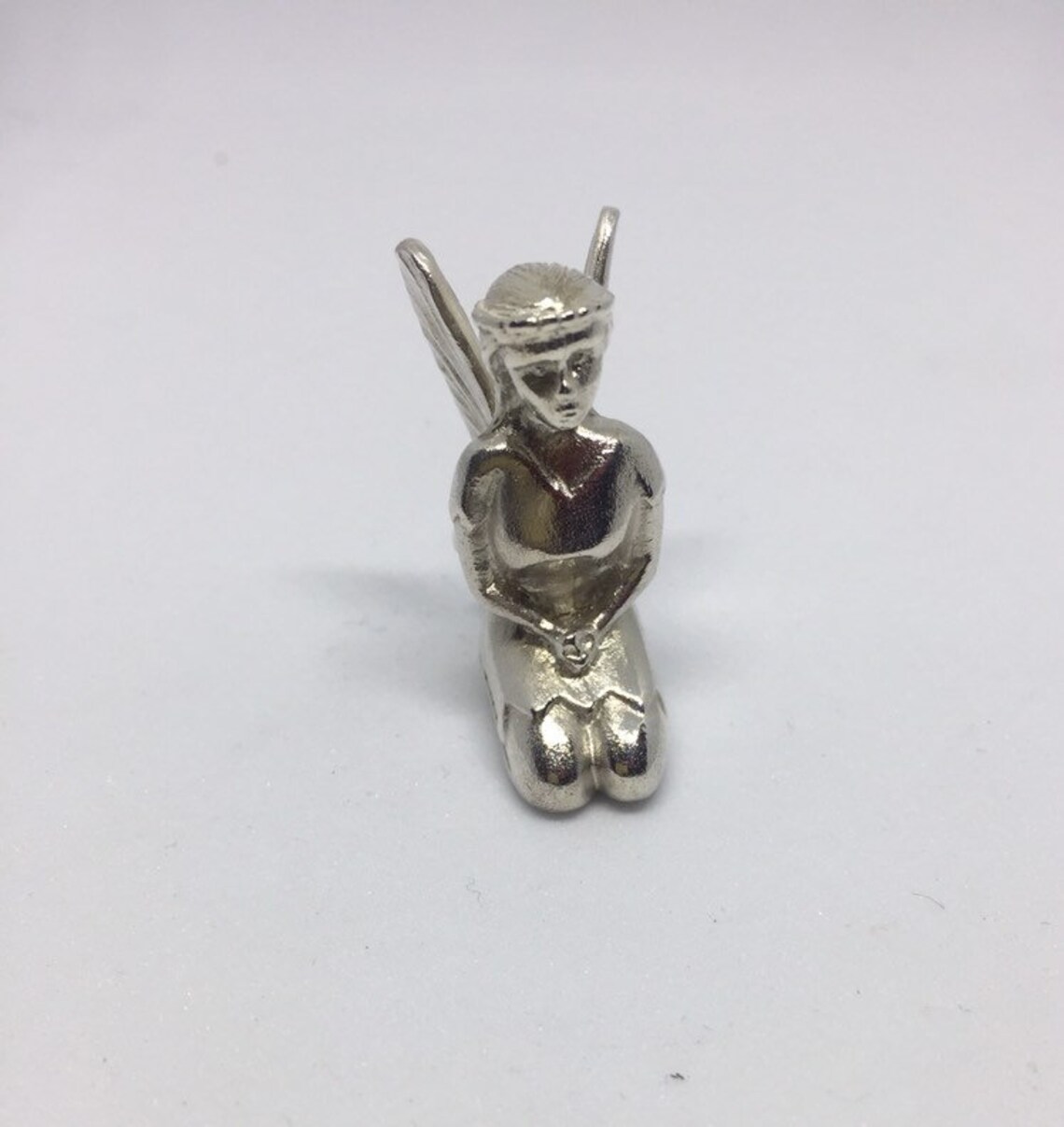 Fairy Figurine in Sterling Silver Solid Silver Handmade Fairy | Etsy