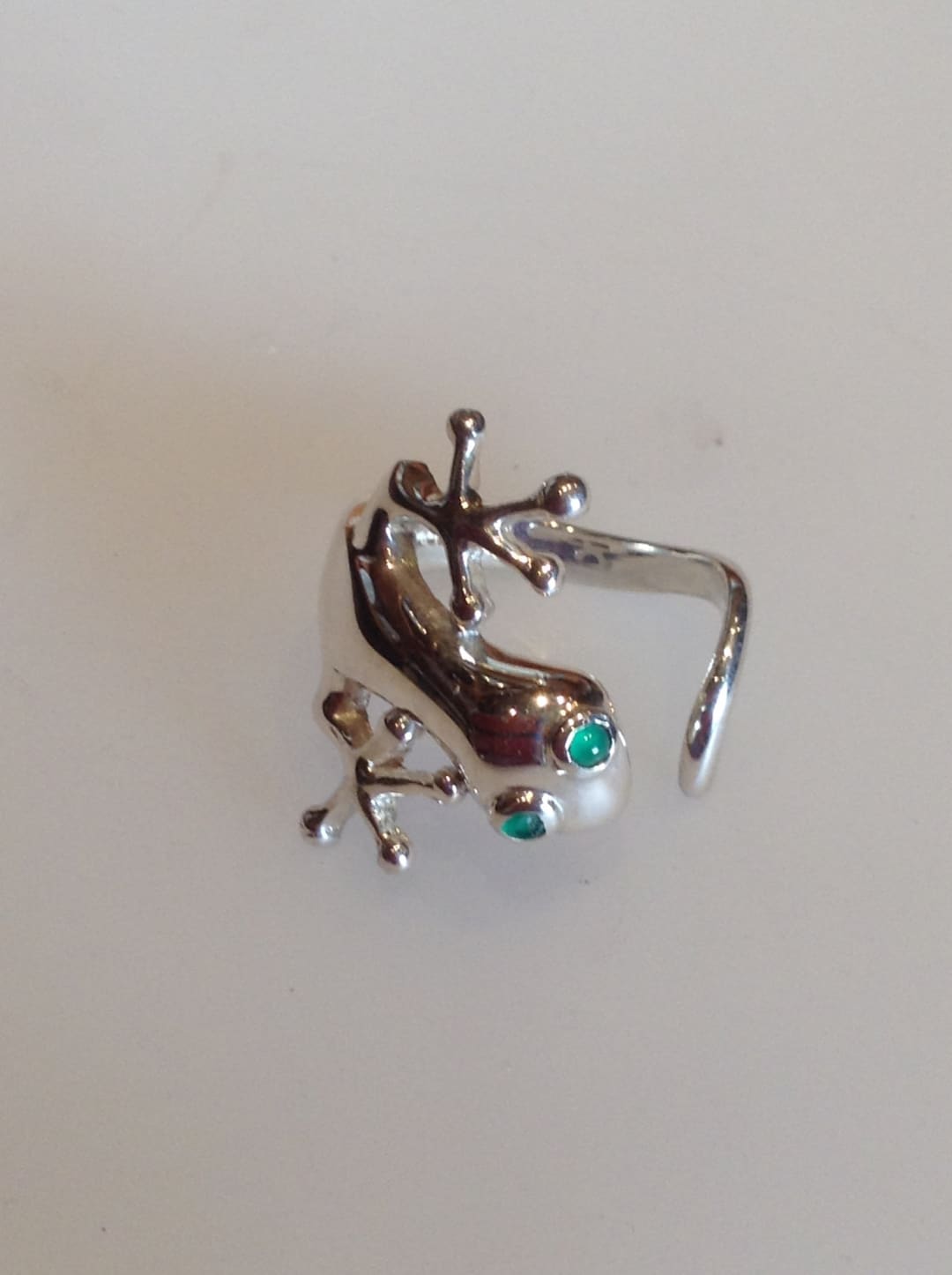 Silver Lizard Ring, Gecko Ring, Reptile Ring, Men's Solid Silver Ring ...