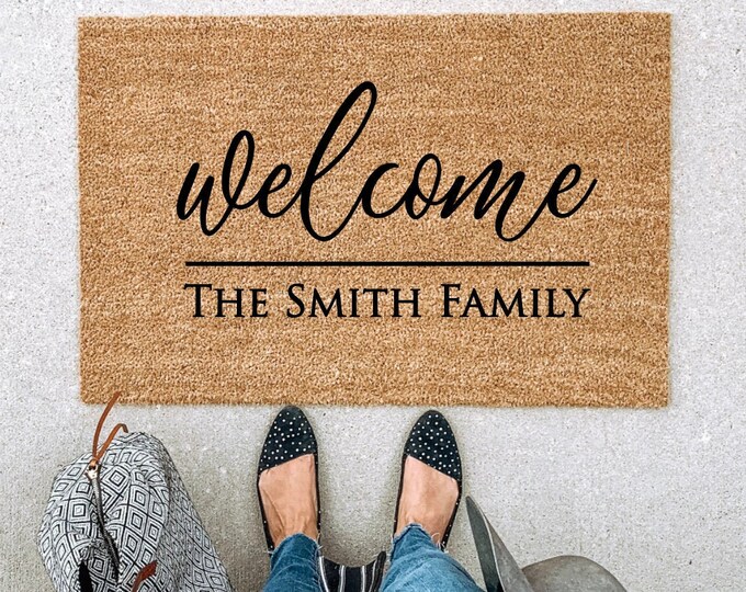 Seinfeld TV Show Gifts Welcome Mat Funny Doormat custom | Etsy