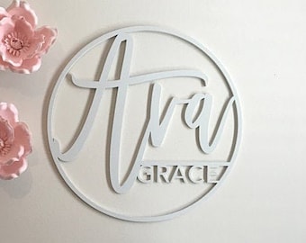 Cut Out Name Sign - Etsy
