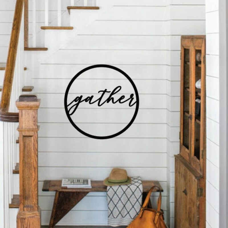 Gather Sign - Etsy