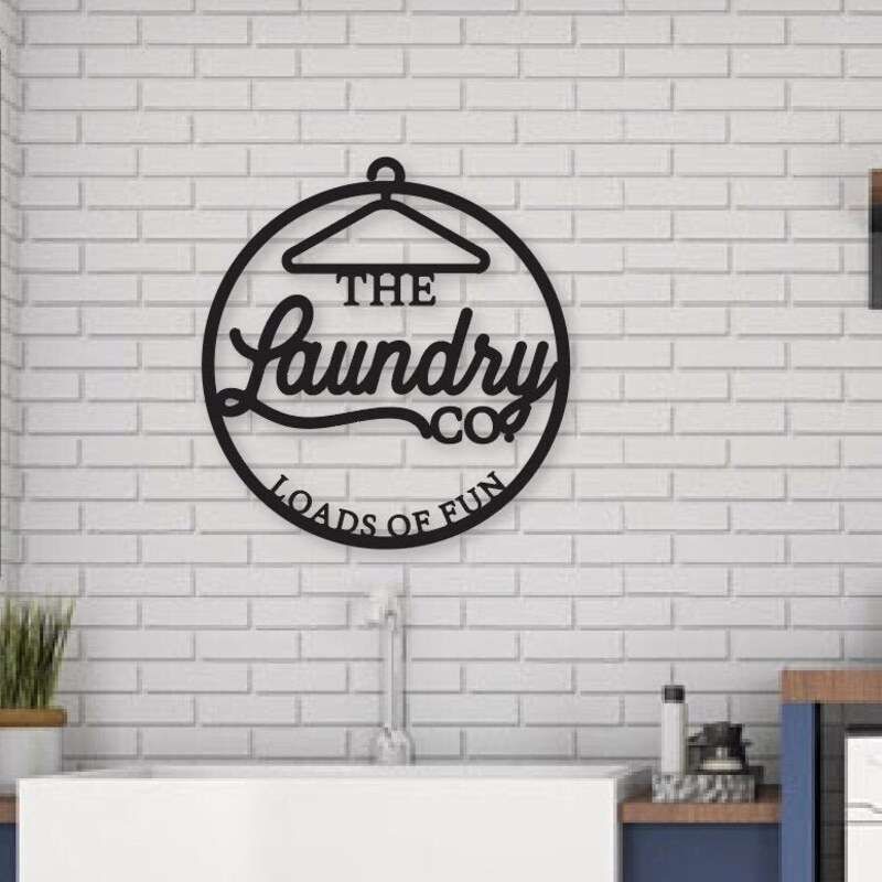 Laundry Co Sign - Etsy