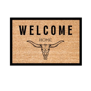 Funny Western Coir Doormat: Classy Joint, Cowboy Chic Welcome Mat - Etsy