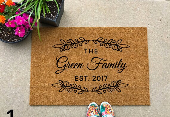 Welcome Mat Custom Doormat Customized Doormat Custom - Etsy
