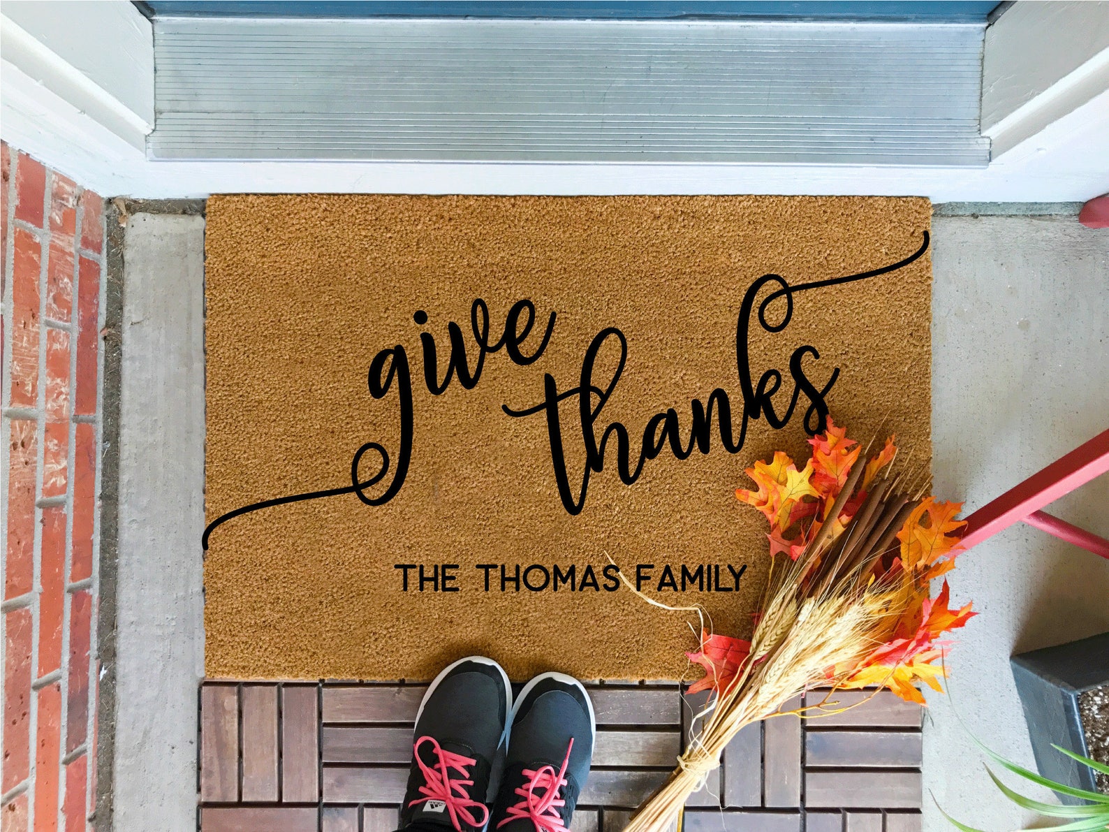 Thanksgiving Decor Fall Decor Blessed and Thankful Custom | Etsy