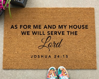 Christian Door Mat - Etsy
